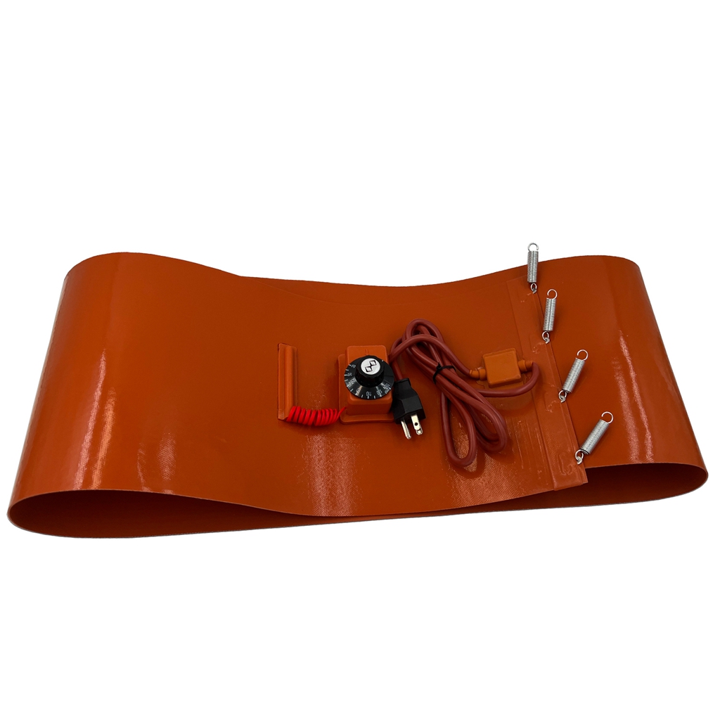 200L 55 Gallon Oil Drum Band Barrel Heating Element Silicone Rubber ...