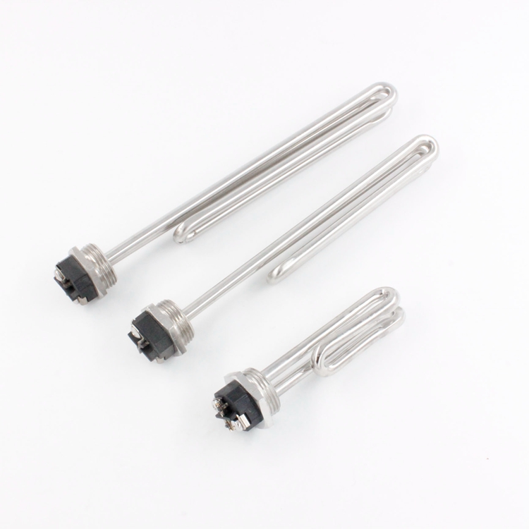 220V Electric Immersion Tubular Heaters 1" NPT Flange Stainless Steel ...