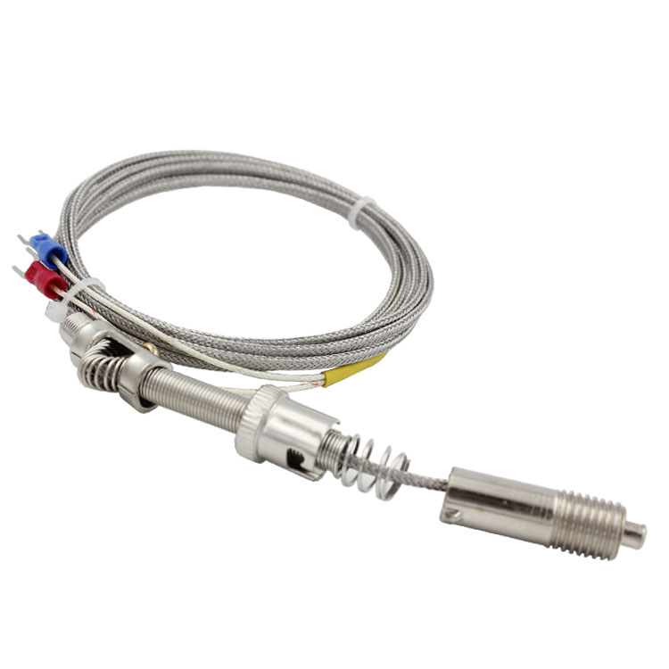 Bayonet Compression Spring type Thermocouple Temperature Sensor Probe J ...