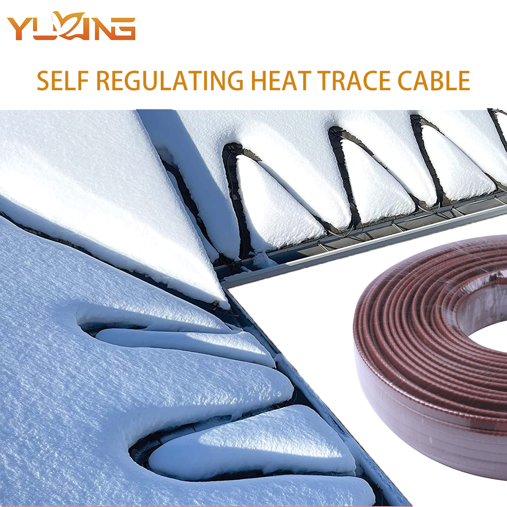 Electric Low Temperature Heat Tracing Self Regulating Heating Cable for ...