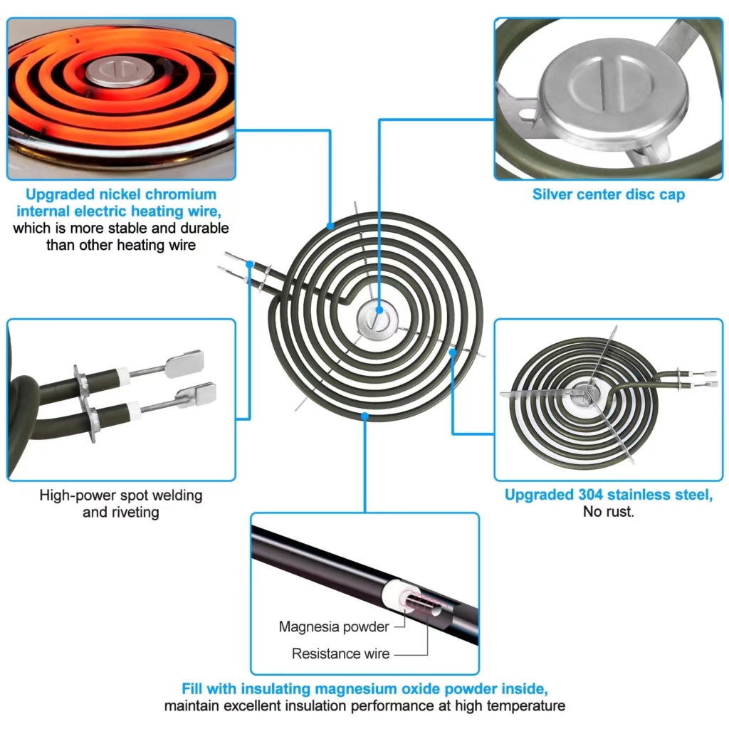 WB30M1 WB30M2 Heating Element For Electrical Stove Oven Range Burner ...