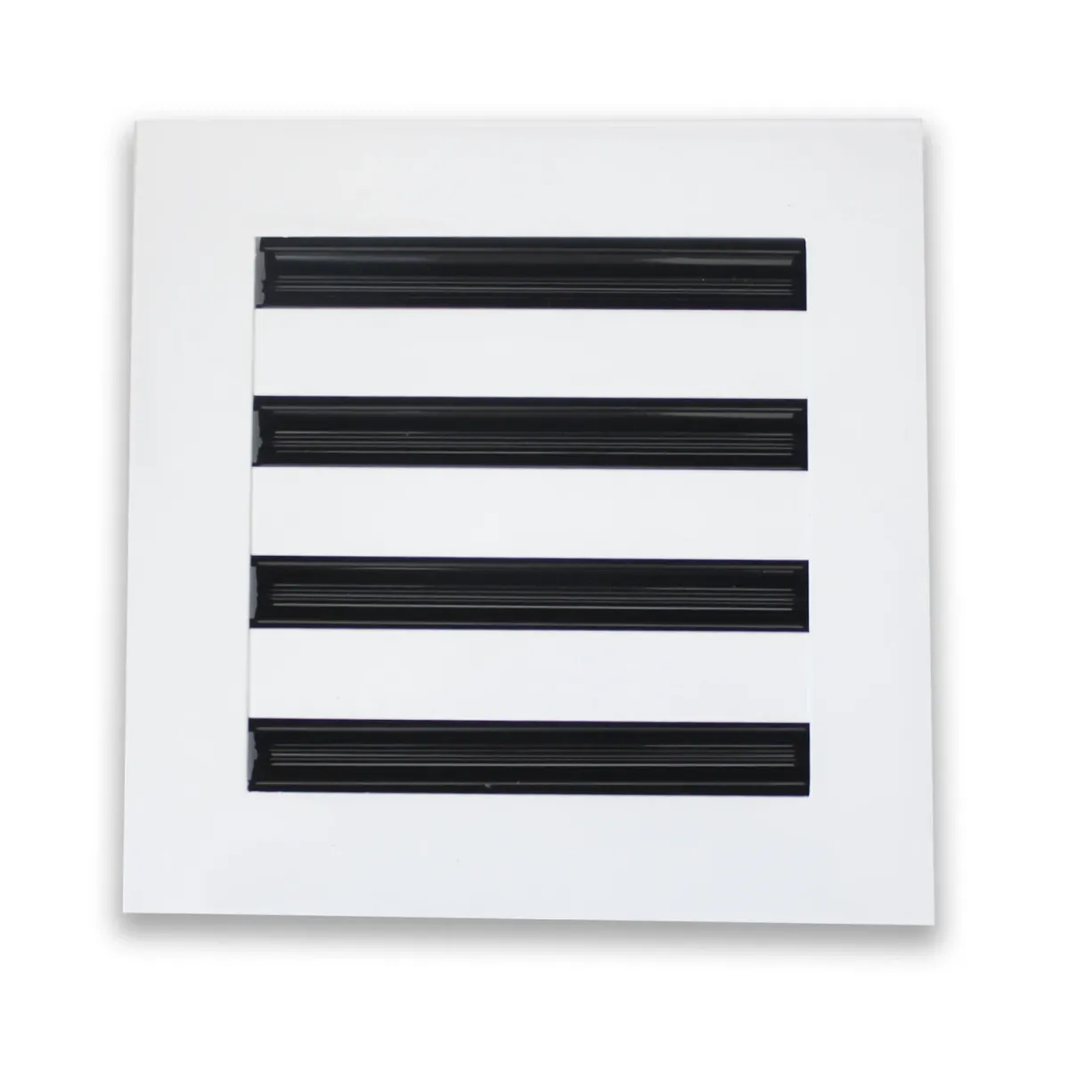 8x8 Modern AC Vent Cover Decorative White Aluminum Alloy Linear Slot ...
