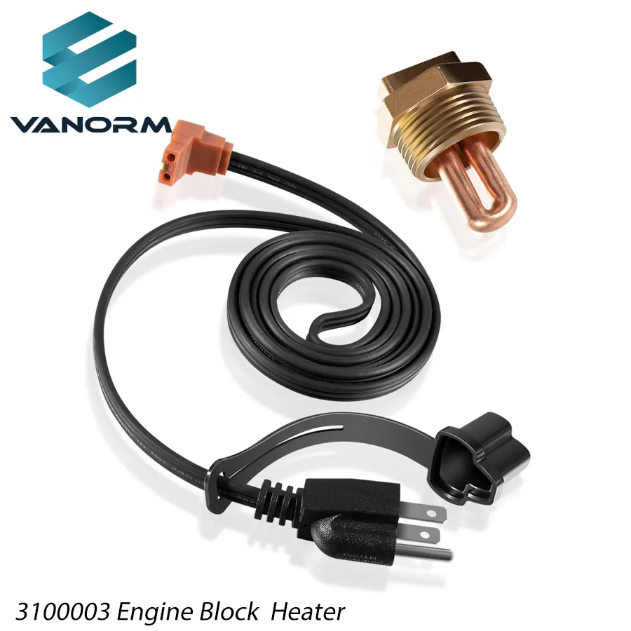 3100003 Engine Block Immersion Heater 1" NPT Thread Brass Adapter 400 ...