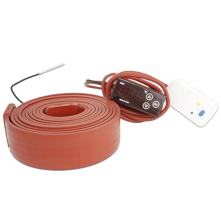 110v 220v OEM Soft Silicone Rubber DC Electric Heater Mat Silicone ...