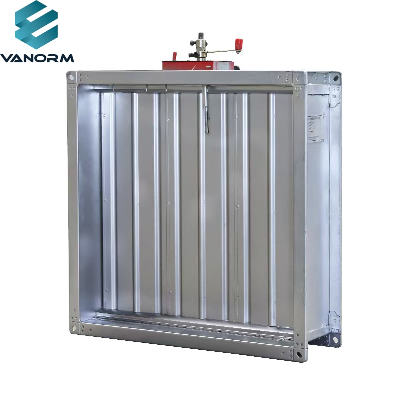 Electric Fire Damper 70℃/280℃ Normally Open Fire 3C Fire Damper ...