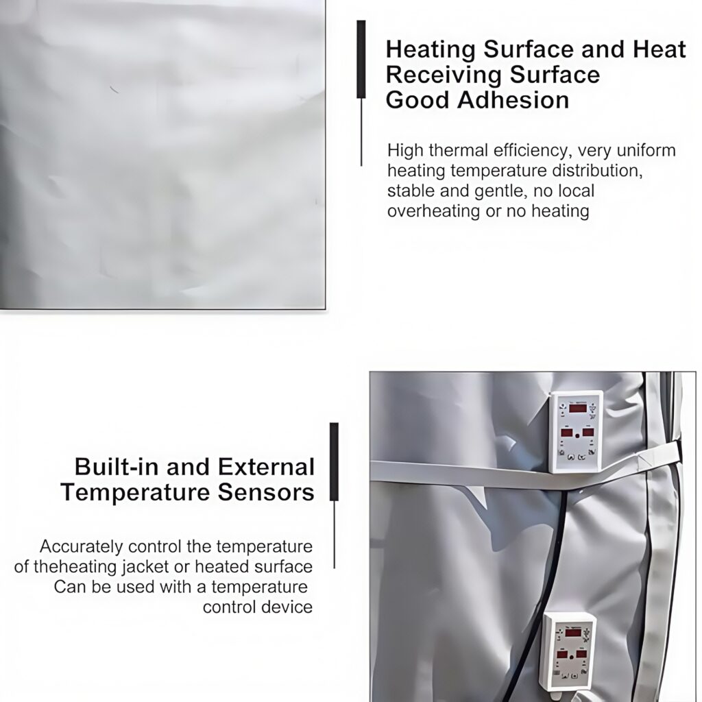 1000L 200L IBC Tank Heating Jacket with Thermostat Heated Jacket for ...